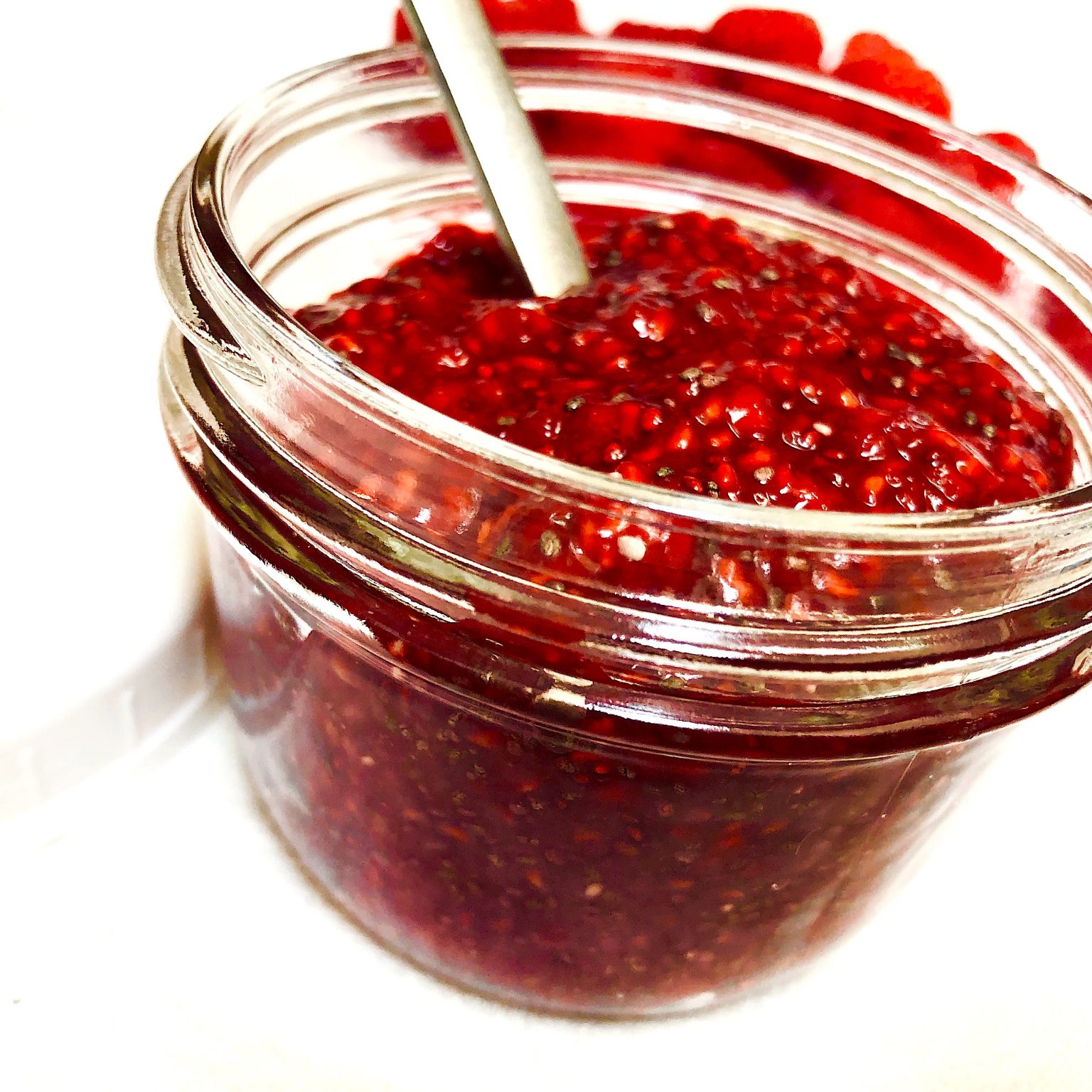 Raspberry-Chia Jam - inspired eating